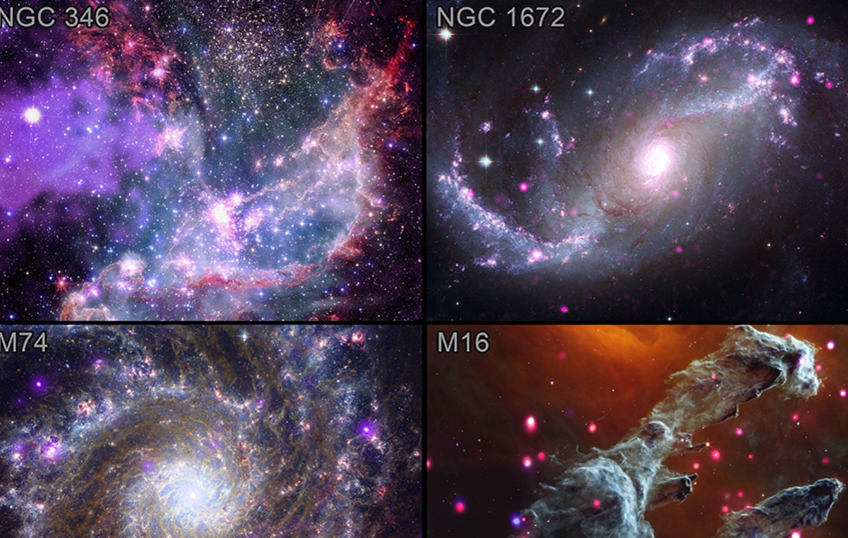 Η NASA συνδύασε φωτογραφίες από το James Webb και το Chandra για να ...