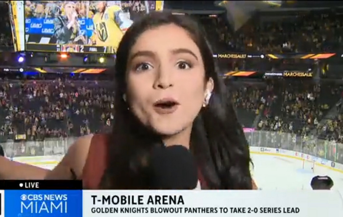 Δημοσιογράφος έγινε viral όταν προσπάθησε να απομακρύνει οπαδό που ...