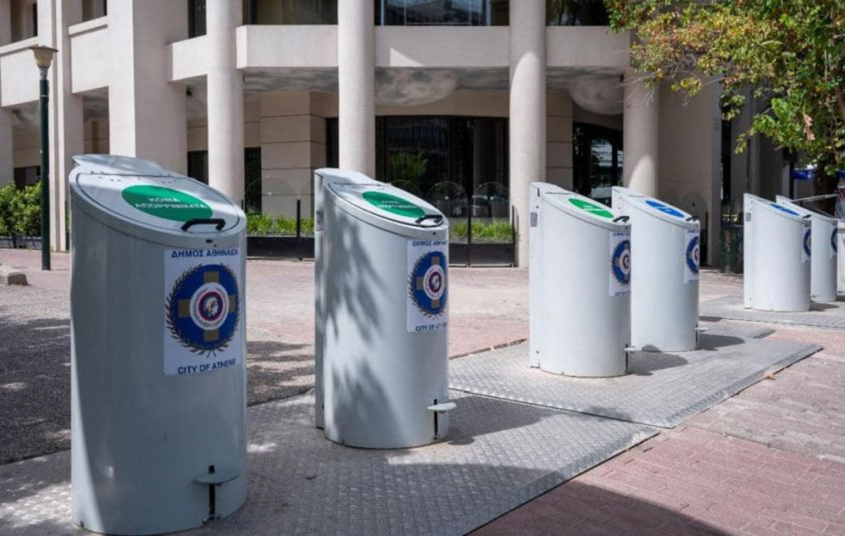 Οι πρώτοι βυθιζόμενοι κάδοι μπήκαν και ήδη λειτουργούν στην Αθήνα – Τα ...