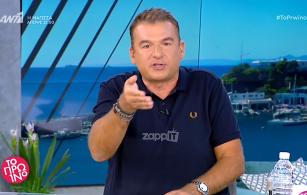 Πυρ και μανία ο Γιώργος Λιάγκας με τη Φαίη Σκορδά και τον Δημήτρη ...
