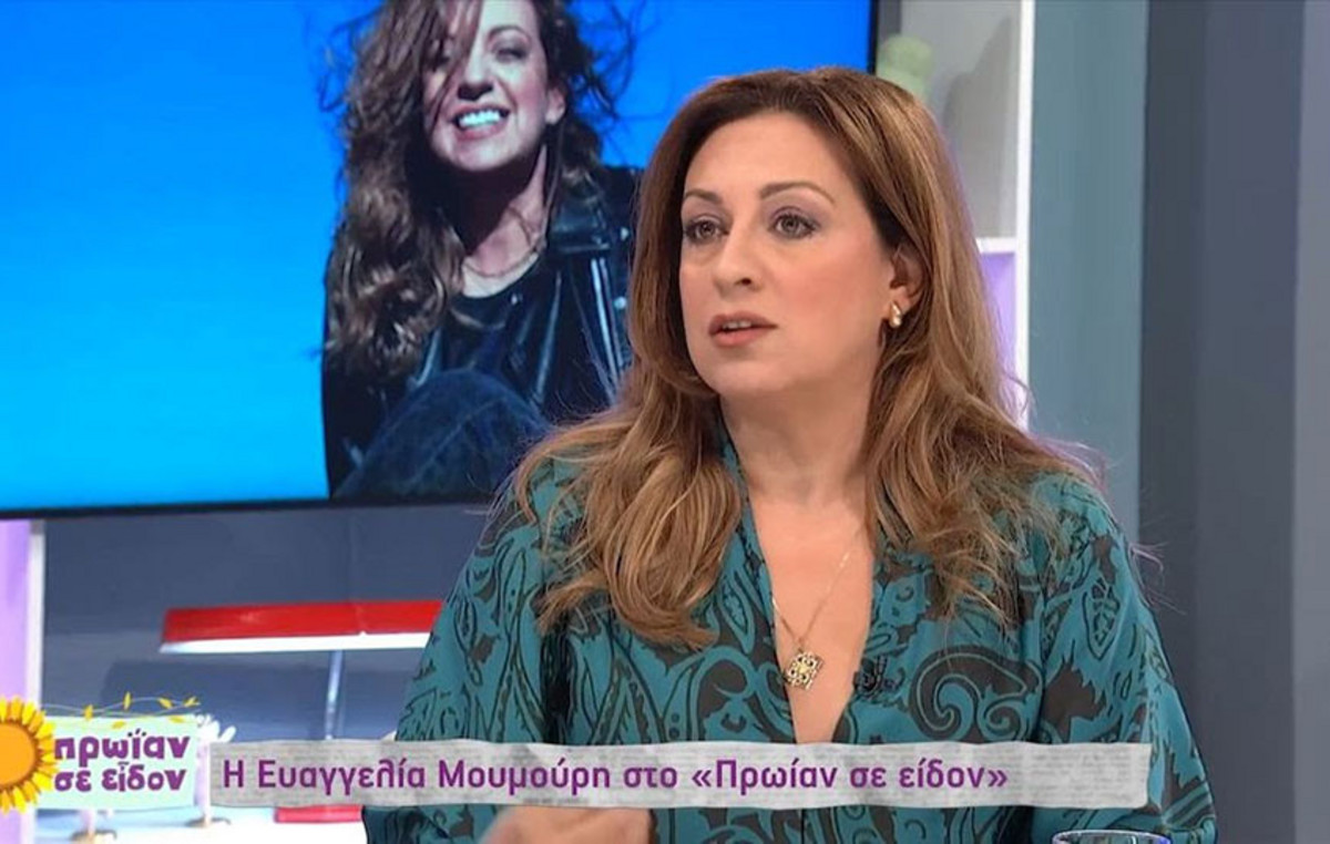 Ευαγγελία Μουμούρη: Όταν είδα πρώτη φορά τον εαυτό μου στην τηλεόραση ...