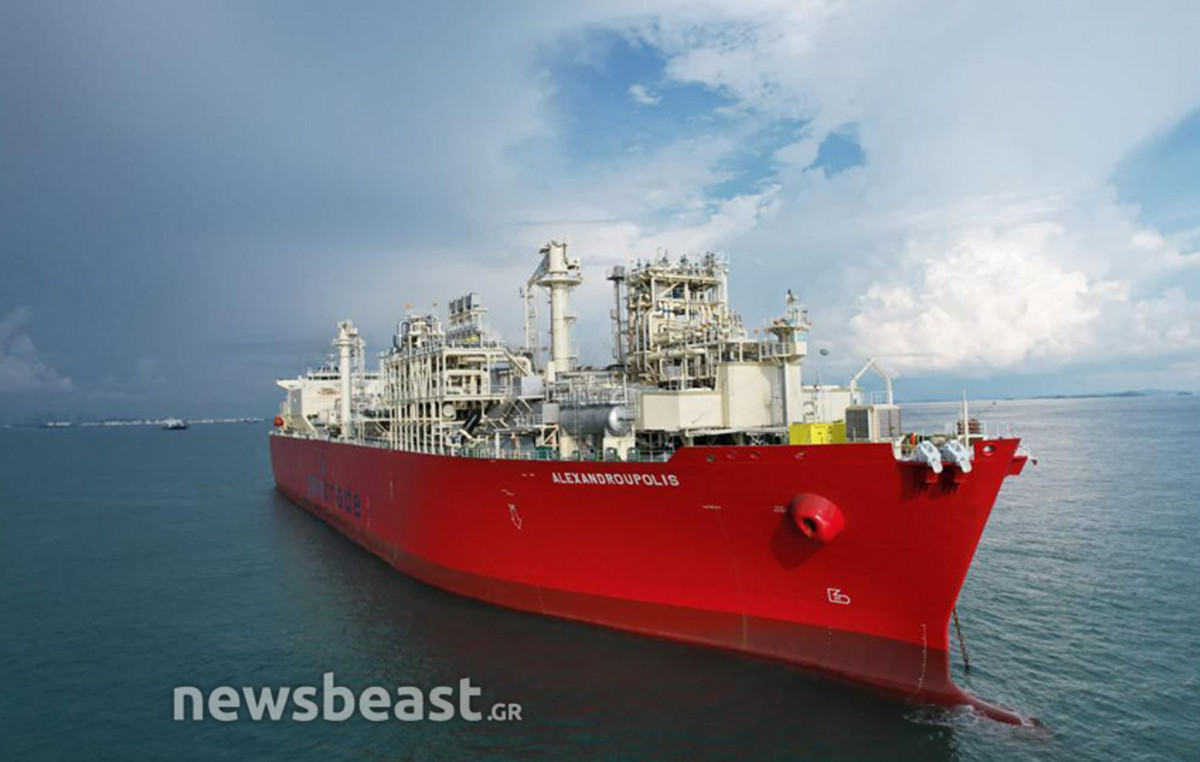 Ξεκίνησε το ταξίδι της προς την Αλεξανδρούπολη η στρατηγικής σημασίας πλωτή μονάδα FSRU ...