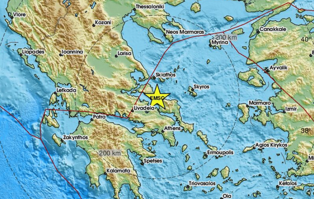 Σε επιφυλακή η Πυροσβεστική μετά τον ισχυρό σεισμό στην Εύβοια ...