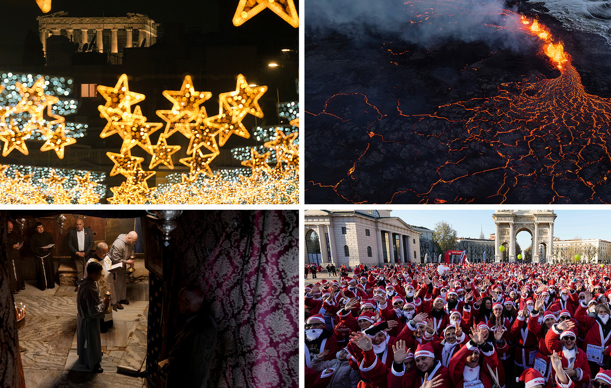 Οι χιλιάδες Άγιοι Βασίληδες, η όμορφη Αθήνα, οι προσευχές στη Βηθλεέμ ...