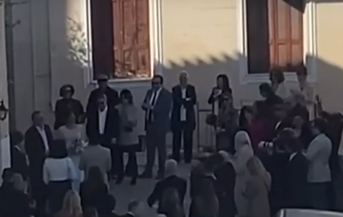 Οι πρώτες εικόνες από τον γάμο της Δήμητρας Ματσούκα και του Πέτρου ...