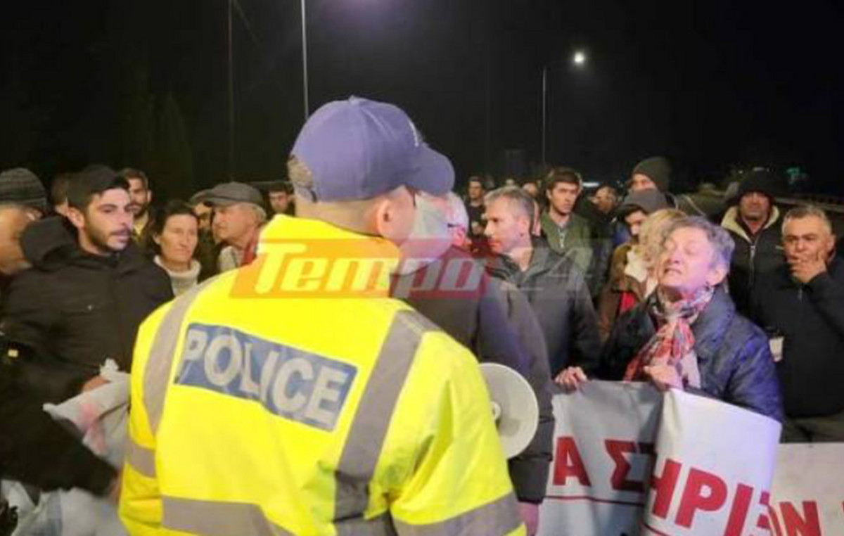 Ένταση μεταξύ αγροτών και αστυνομίας στο Αίγιο – Ολιγόλεπτος ...