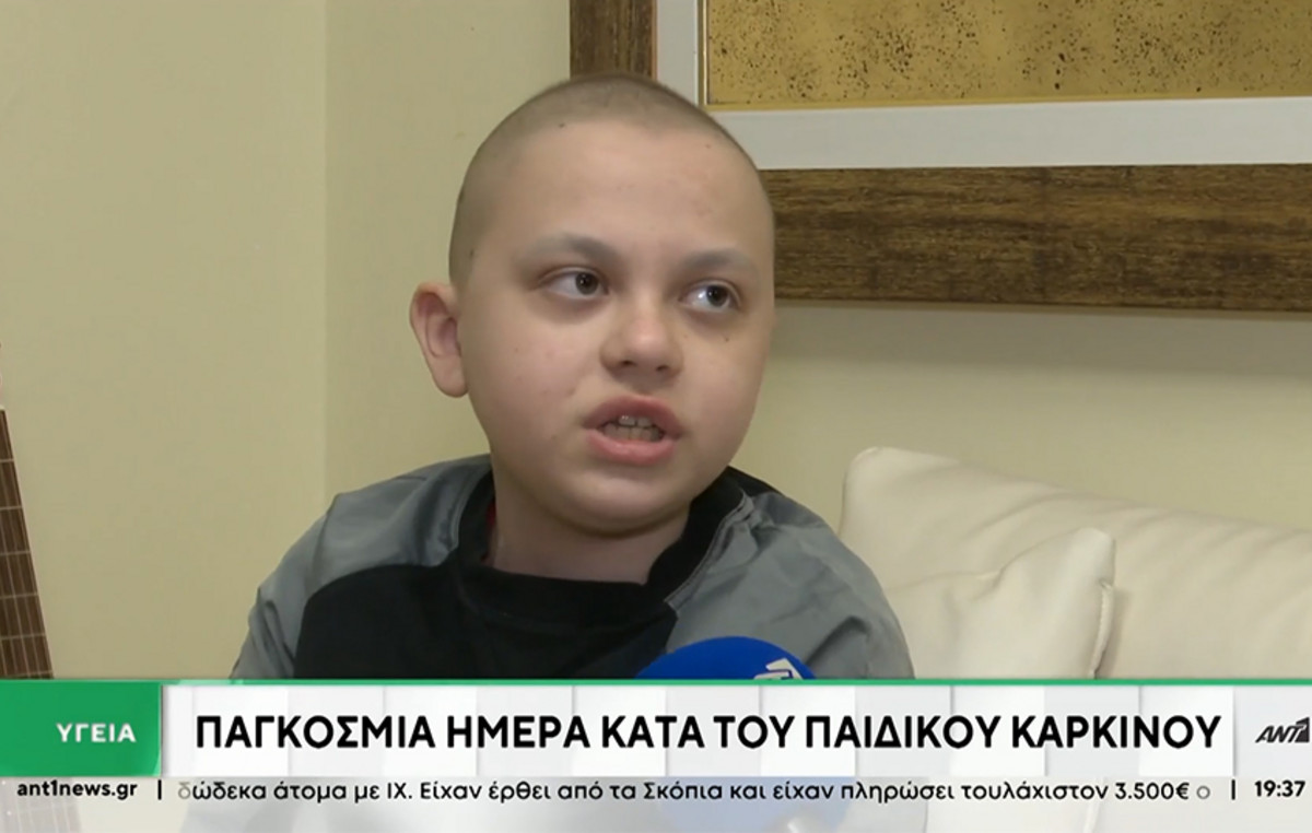«Φυσικά και σπάω»: Συγκινεί ο μικρός Άγγελος που δίνει μάχη με τον ...