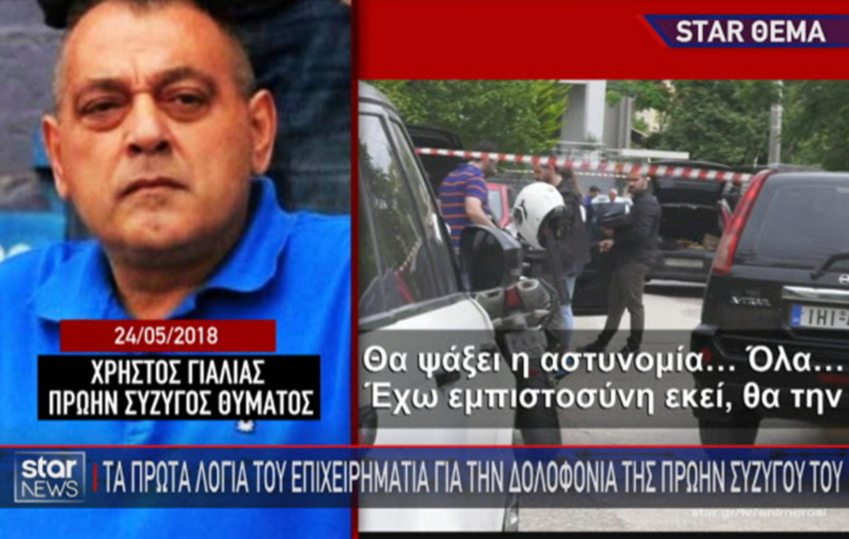 Χρήστος Γιαλιάς: Τι έλεγε πριν 6 χρόνια για τη δολοφονία της πρώην ...