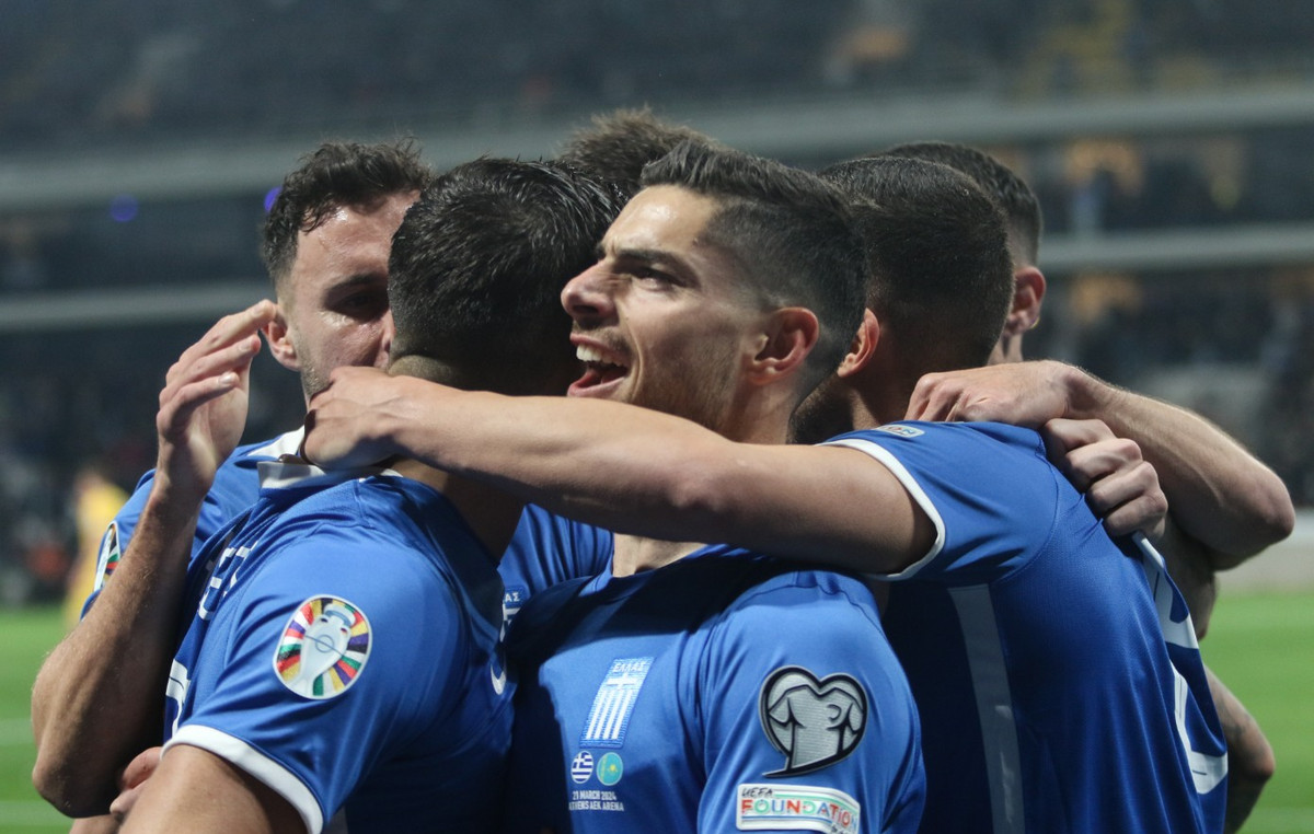 Ένα βήμα πριν το Euro 2024 η Εθνική Ελλάδας: Νίκησε με 5-0 το Καζακστάν ...