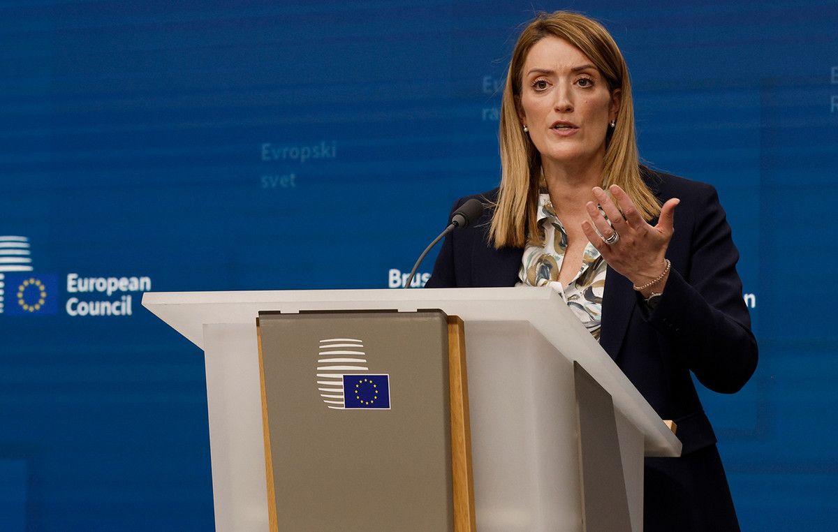 Επανεξελέγη πρόεδρος του Ευρωπαϊκού Κοινοβουλίου η Ρομπέρτα Μέτσολα ...
