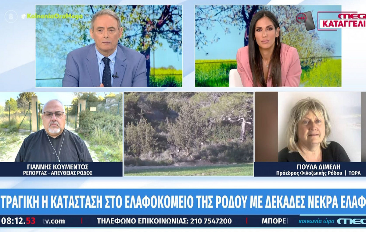 «Καμπανάκι» από την πρόεδρο της φιλοζωικής Ρόδου για το ελαφοκομείο του ...