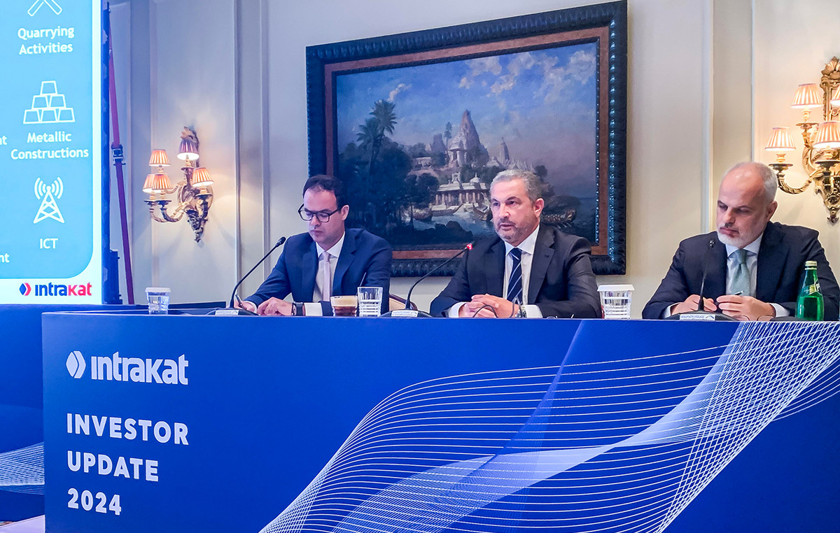 O Αλέξανδρος Εξάρχου ανέλυσε τον στρατηγικό σχεδιασμό του Ομίλου Intrakat στο Investor Update ...