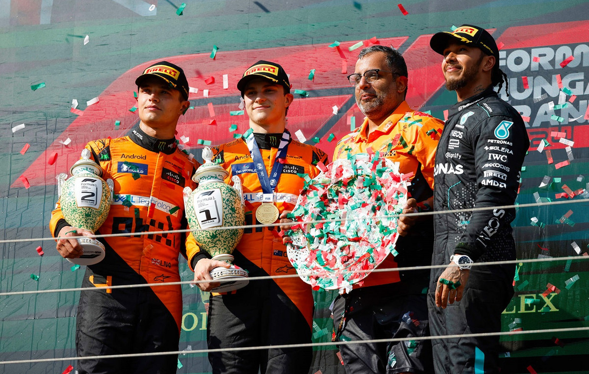 Πρώτη νίκη του Όσκαρ Πιάστρι στο 13ο Grand Prix στην Ουγγαρία που ...
