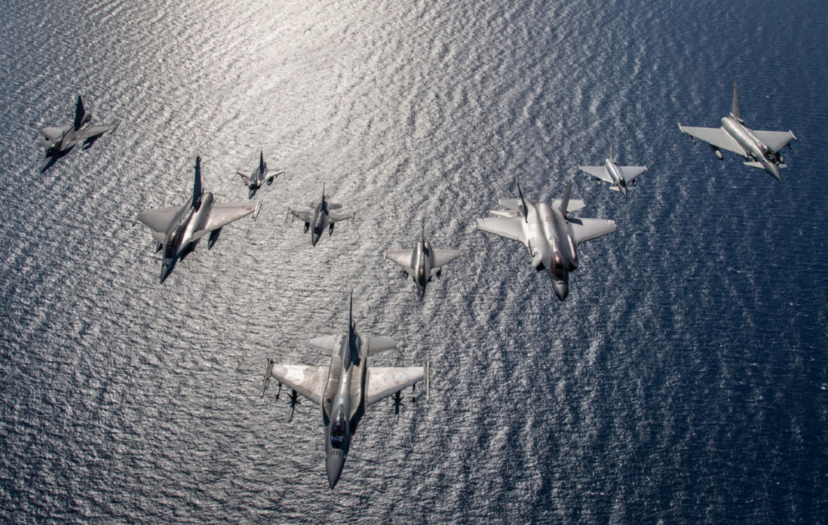 Ramstein Flag 24: Εντυπωσιακές εικόνες από τη μεγάλη αεροπορική άσκηση του ΝΑΤΟ στην Ανδραβίδα ...