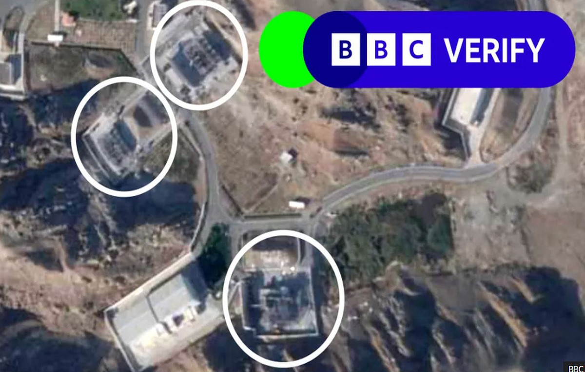 Ανάλυση BBC: Δορυφορικές εικόνες δείχνουν τις ζημιές που προκάλεσε η ...