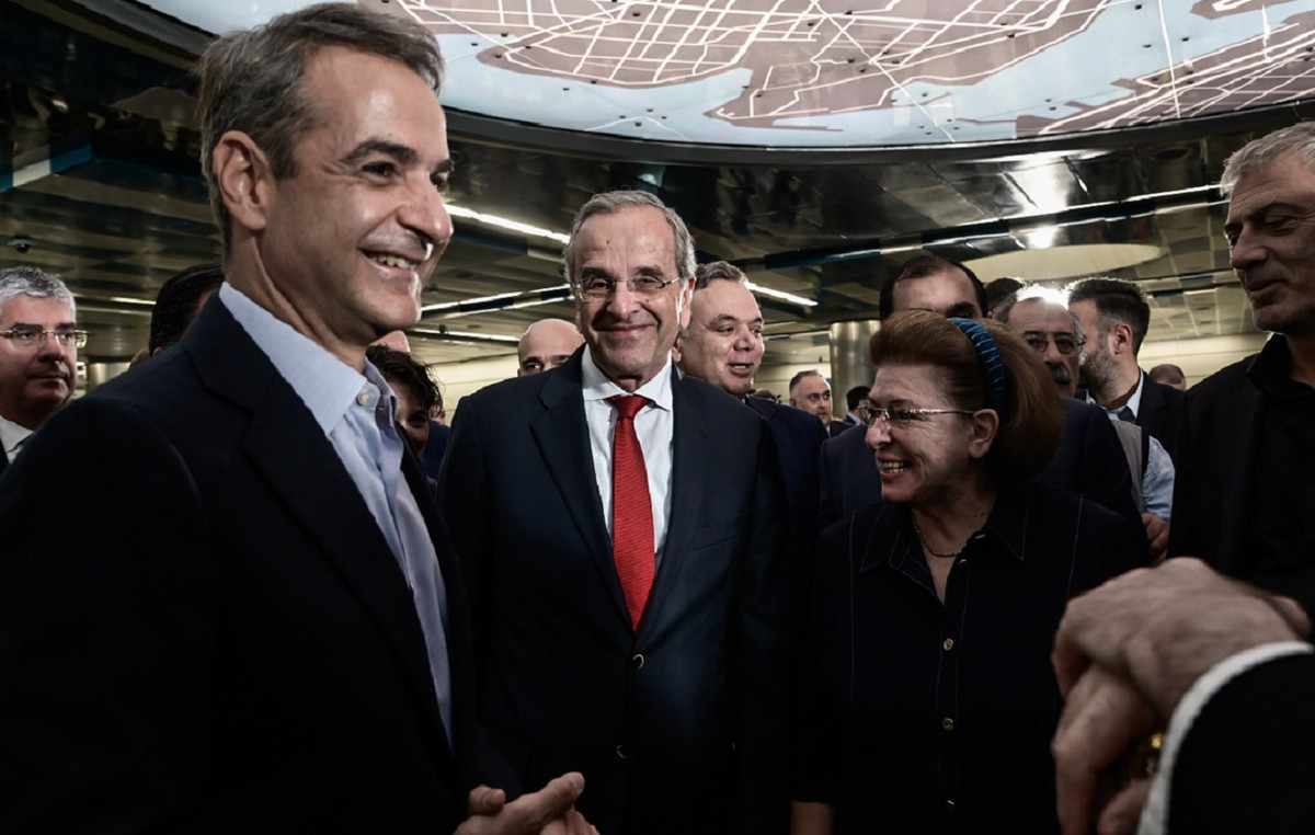 Απάντηση Σαμαρά στις «αιχμές» Μητσοτάκη για τη χειραψία με Παππά: Τον ...