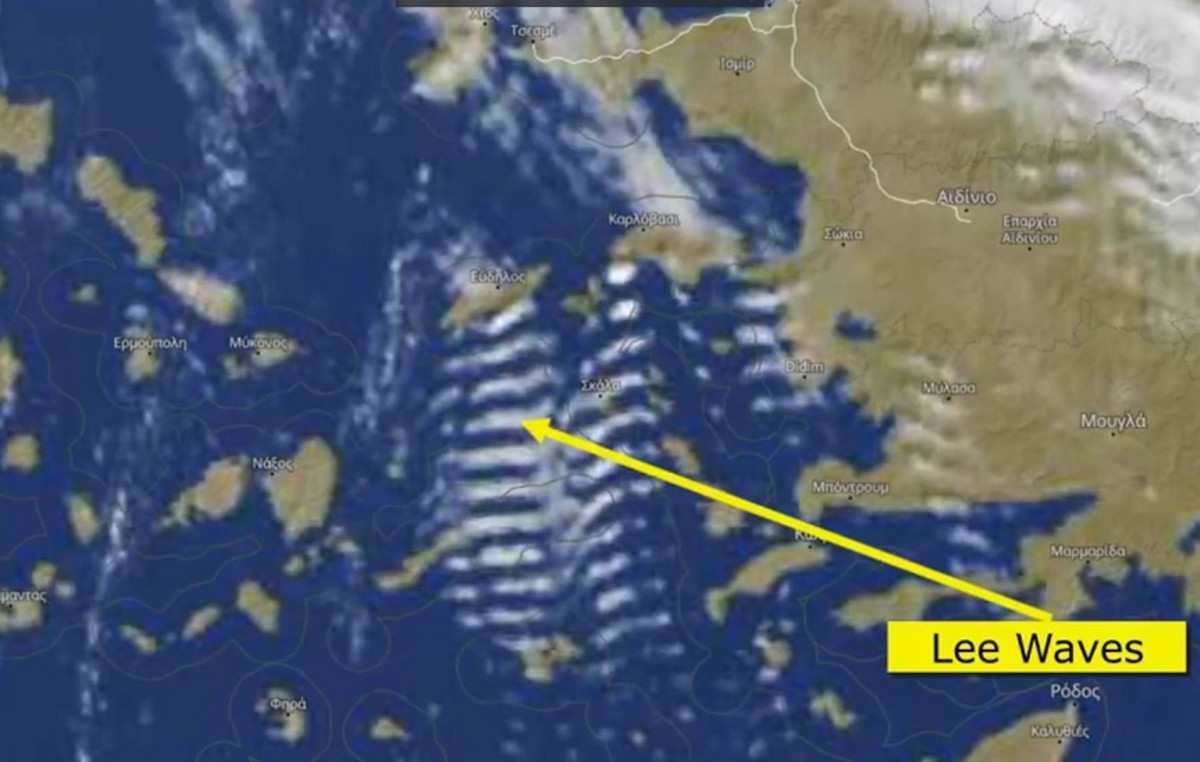 Τι είναι τα «Lee Waves» που εμφανίστηκαν στο Αιγαίο – Ποιες περιοχές θα ...