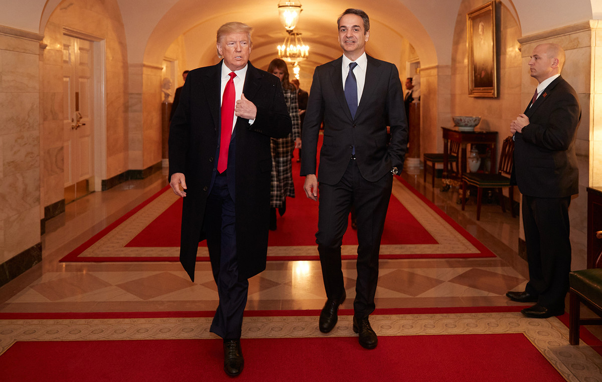 Μήνυμα Μητσοτάκη στον Τραμπ: Η Ελλάδα προσβλέπει στην περαιτέρω ...