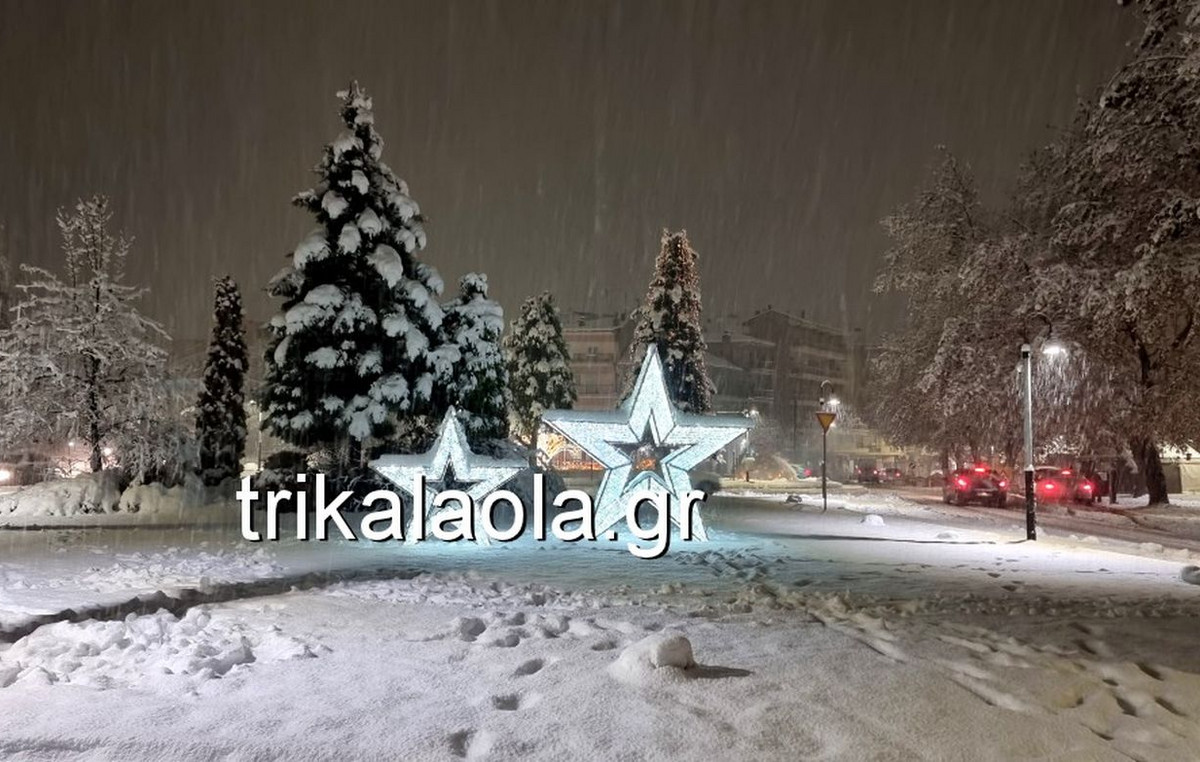 Μαγευτικές εικόνες από τη χιονισμένη Φλώρινα – Παραμυθένιο σκηνικό στην ...