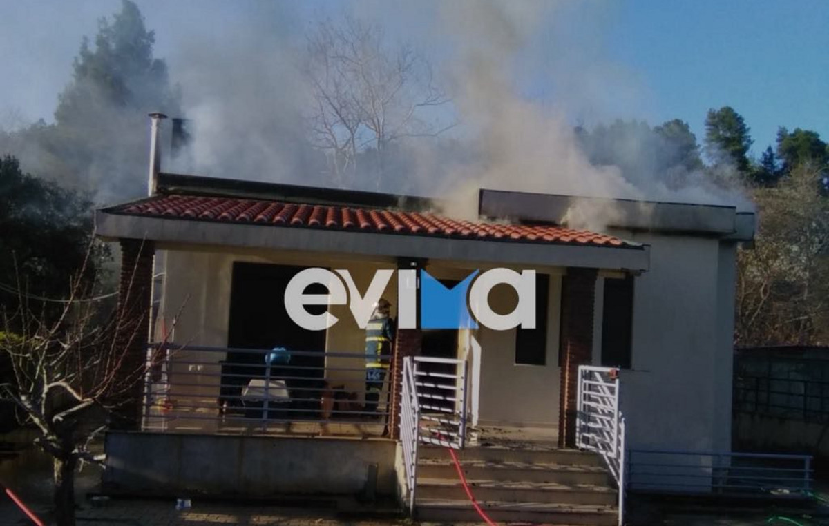 Εύβοια: Φωτιά σε μονοκατοικία στην περιοχή Πήλι - Newsbeast
