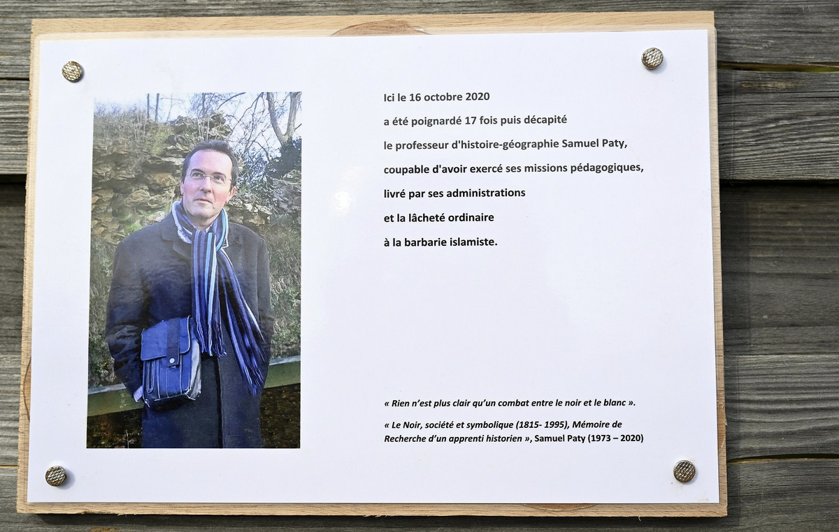 Eight people convicted of murder of teacher Samuel Pati who showed ...