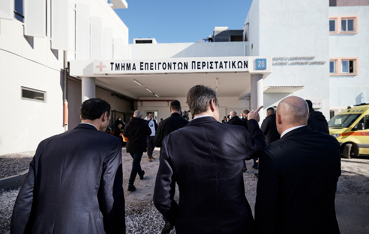 Μητσοτάκης από το νέο ΤΕΠ του «Ασκληπιείου» Βούλας: Η εικόνα που ...