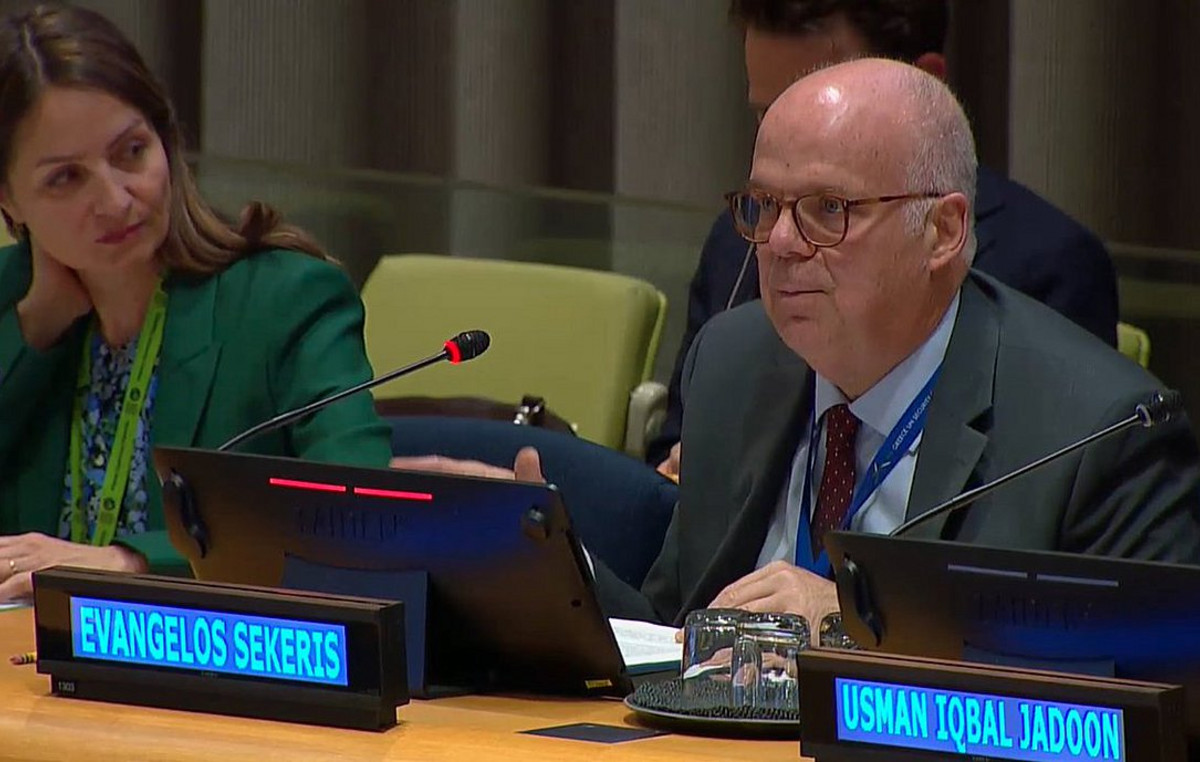 The Greek term in the Security Council has begun - "Greece has a substantial say and role in ...