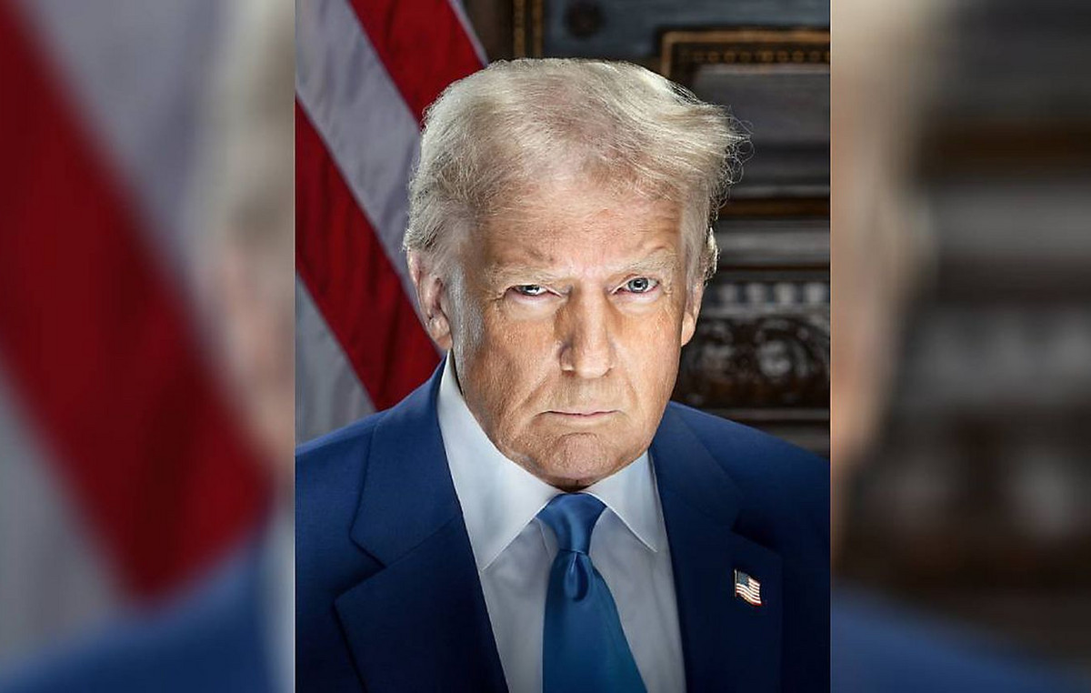 The messages behind Donald Trump's official portrait: 'Serious ...