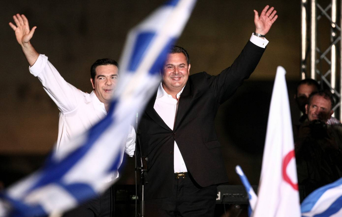 Καμμένος για Τσίπρα: Κατάλαβε ότι ο σκοπός μας ήταν κοινός για να ...