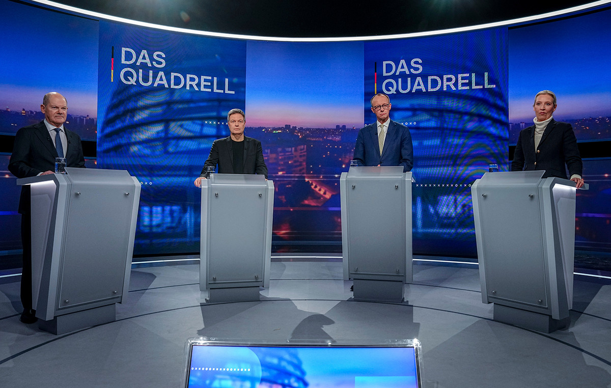 Migration, Ukraine and Economy at the center of the 4 -candidates for ...