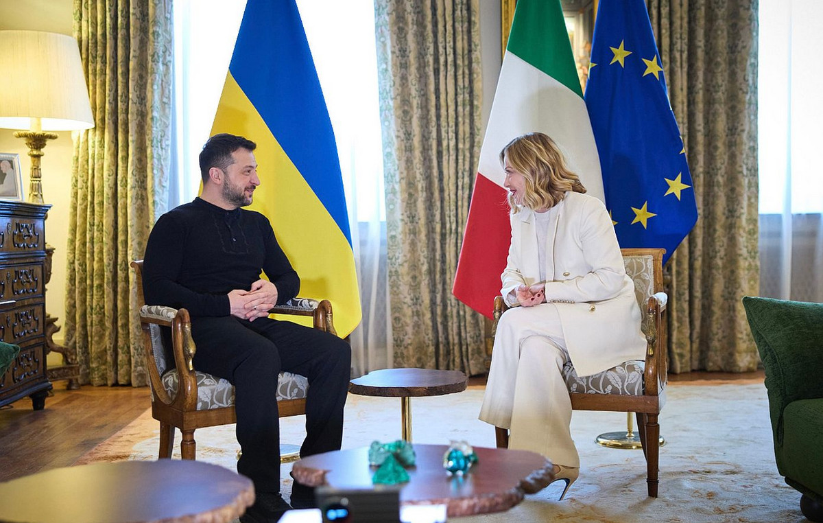 Melon in Zelenski: "Italy still supports Ukraine to build a fair and ...