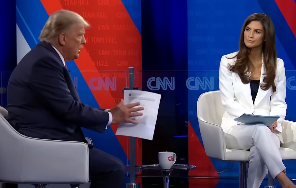 What is Katelan Collins, CNN journalist who went "against" Donald Trump ...