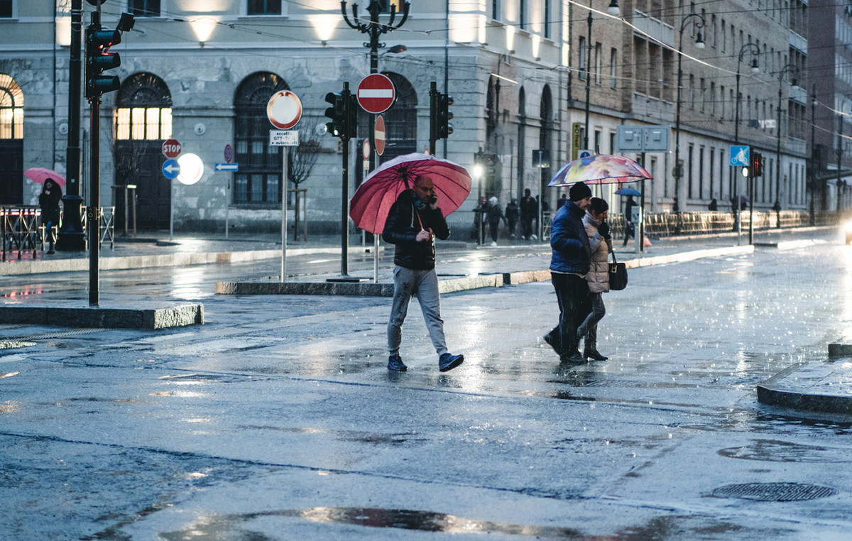 Bad weather in the wider Turin area, overflowed by the Pados River ...