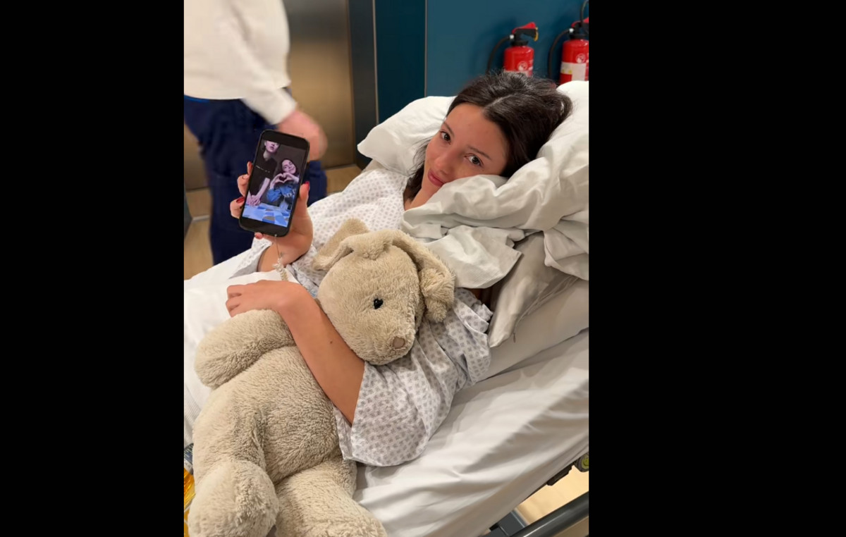 Video from the hospital was uploaded by 27 -year -old Lucy Markovic in ...