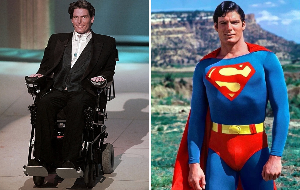 Like today May 27: Superman is left paralyzed - from screen hero, hero ...