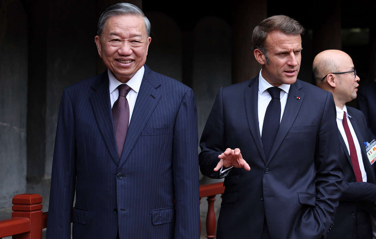 In the open Emmanuel Macron to promote the 'Right -based' world order ...