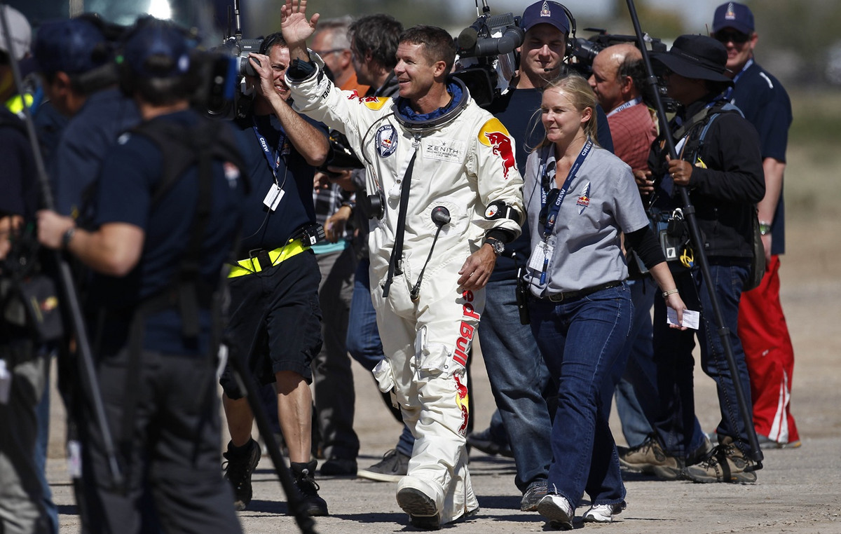 Dead Felix Baumgartner in a crash with a parcel - he had a record free ...