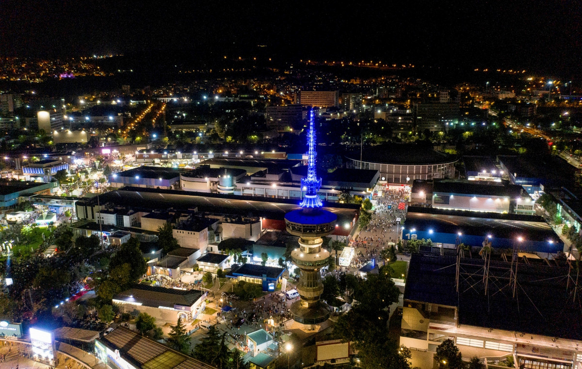 Θεσσαλονίκη: Με ανανεωμένη όψη στην 89η ΔΕΘ ο Πύργος του ΟΤΕ ...