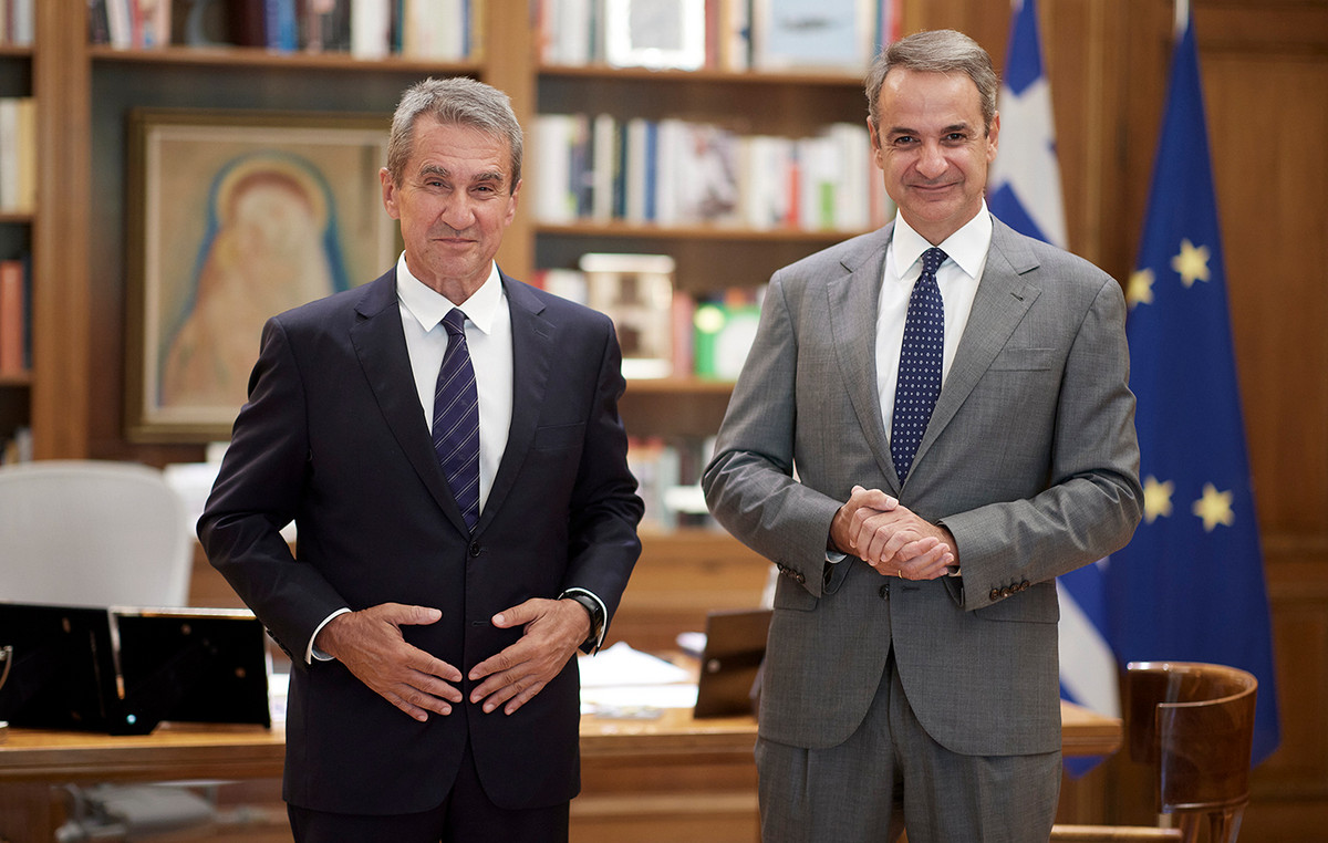 Στη Νέα Δημοκρατία ο Ανδρέας Λοβέρδος – Η συνάντηση με τον Μητσοτάκη ...