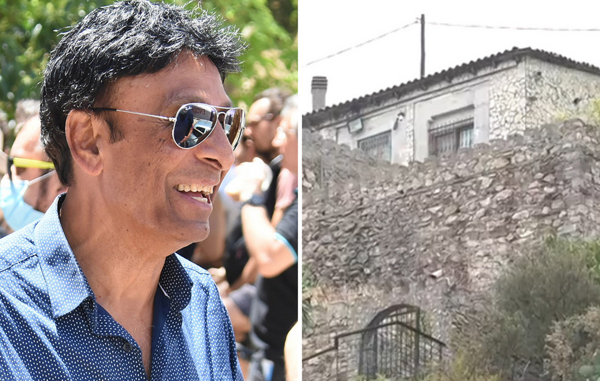 Αυτό είναι το αυθαίρετο «παλάτι» του Βασίλη Παϊτέρη στην Αγία Βαρβάρα ...