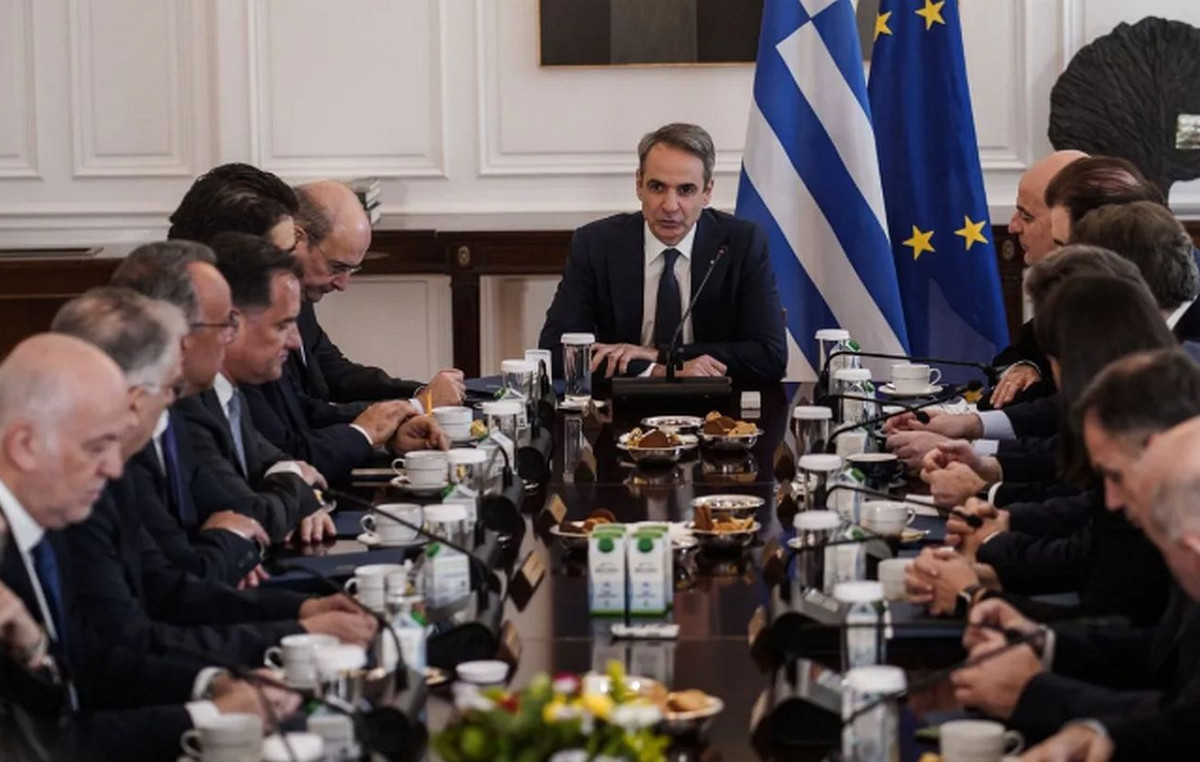 Συνεδριάζει την Τετάρτη υπό τον πρωθυπουργό Κυριάκο Μητσοτάκη το ...