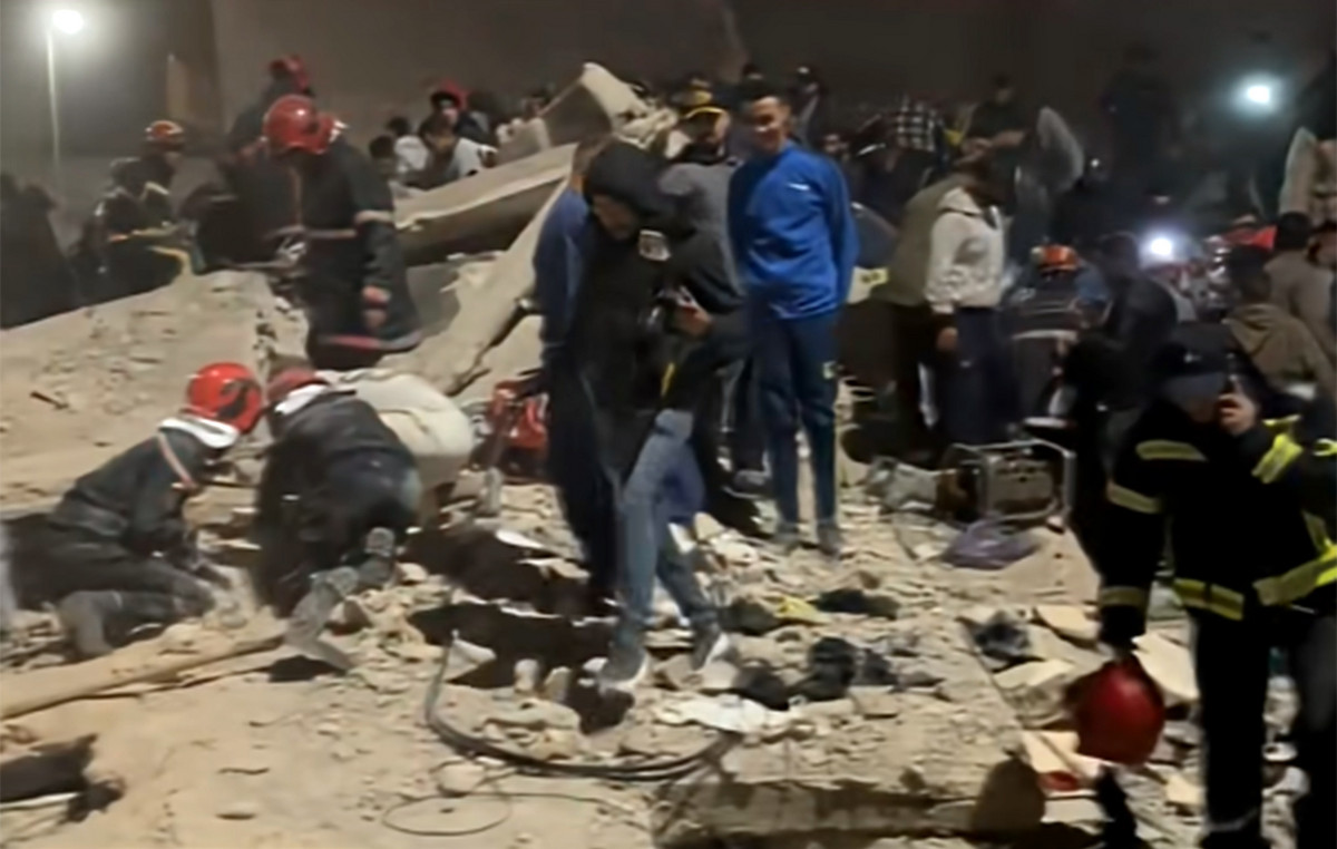 At 22 the dead from the collapse of two buildings in Morocco - World ...