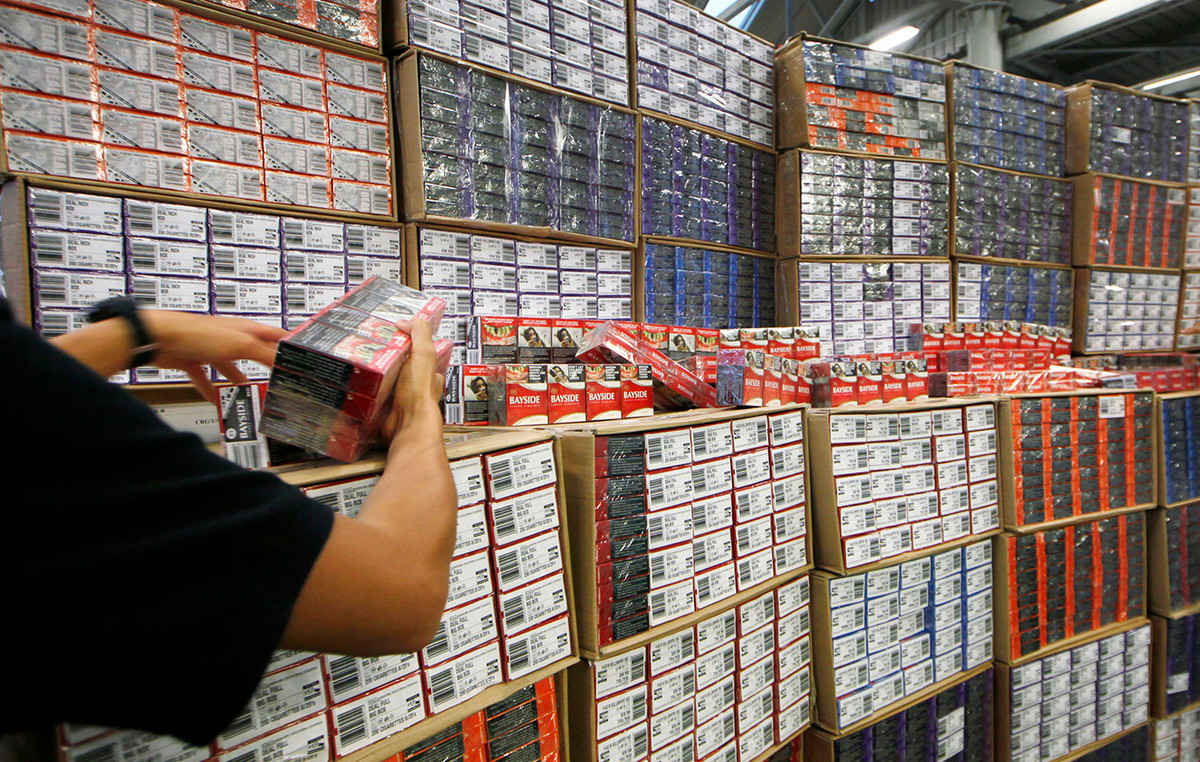 Italian authorities raid illegal tobacco factory producing four million ...