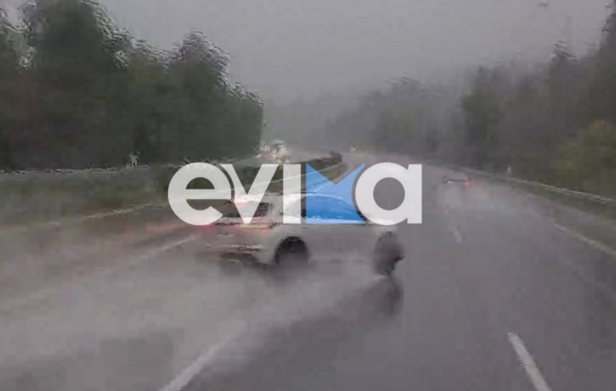 Βίντεο από τη στιγμή που οδηγός χάνει τον έλεγχο του αυτοκινήτου μέσω ...
