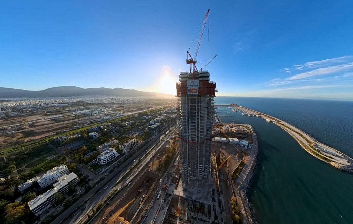 Riviera Tower: Ψήλωσε κι άλλο ο ουρανοξύστης, έφτασε τον 40ο όροφο ...