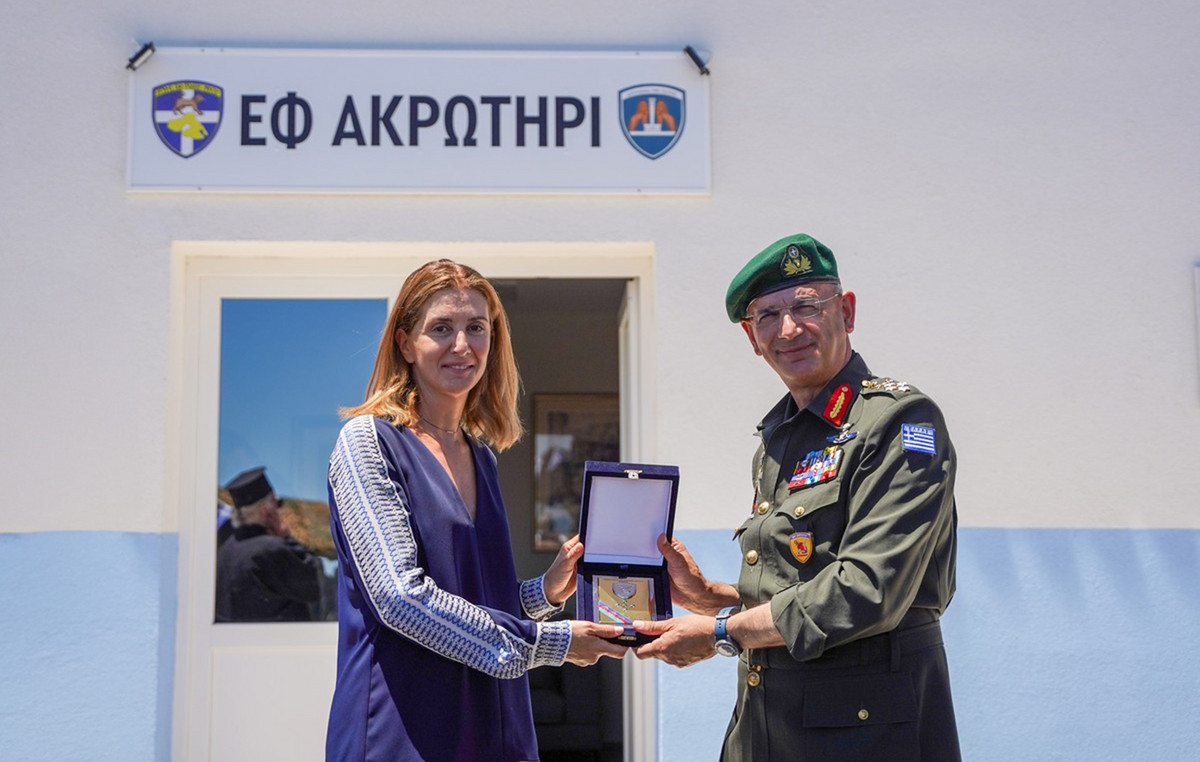 Λέσβος: Εγκαίνια στο ανακατασκευασμένο Φυλάκιο «ΑΚΡΩΤΗΡΙ» με δωρεά του ...