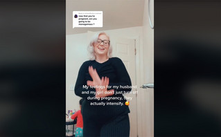 Είναι παντρεμένη με άνδρα, έχει κοπέλα και περιμένει να γίνει μαμά για ...